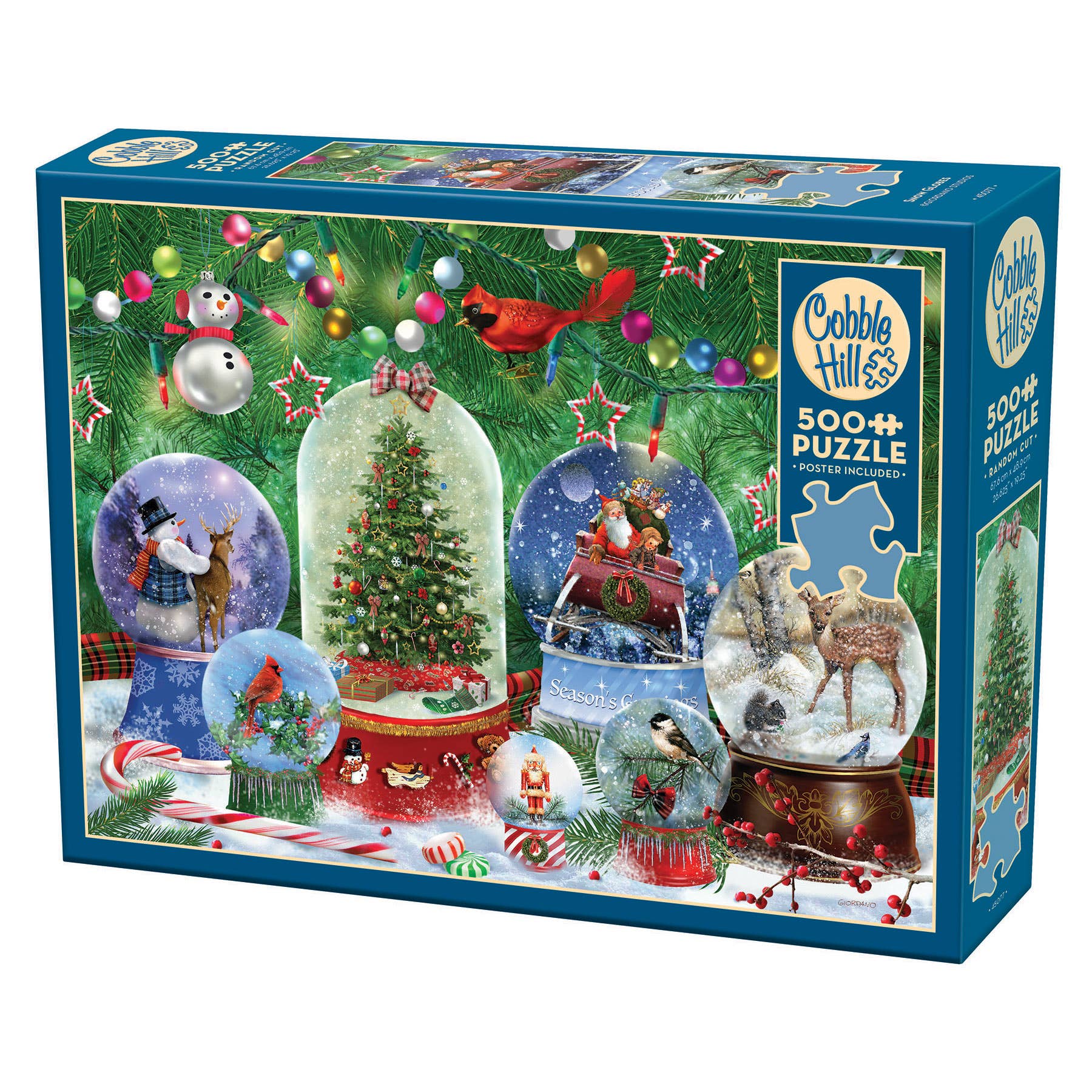 Snow Globes 500pc Puzzle – House Rules Games