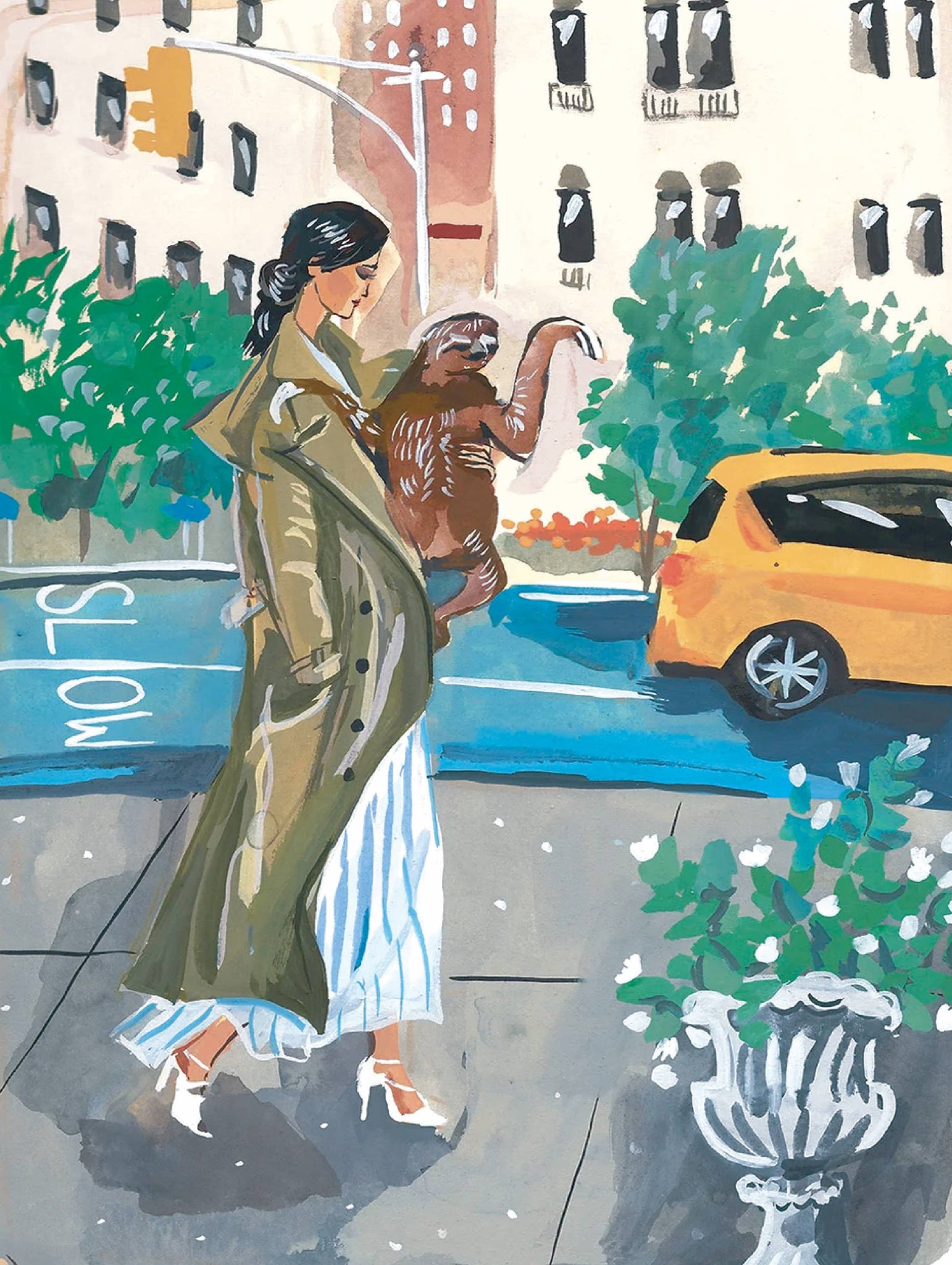 Urban Sloth - 500 Piece Jigsaw Puzzle – House Rules Games