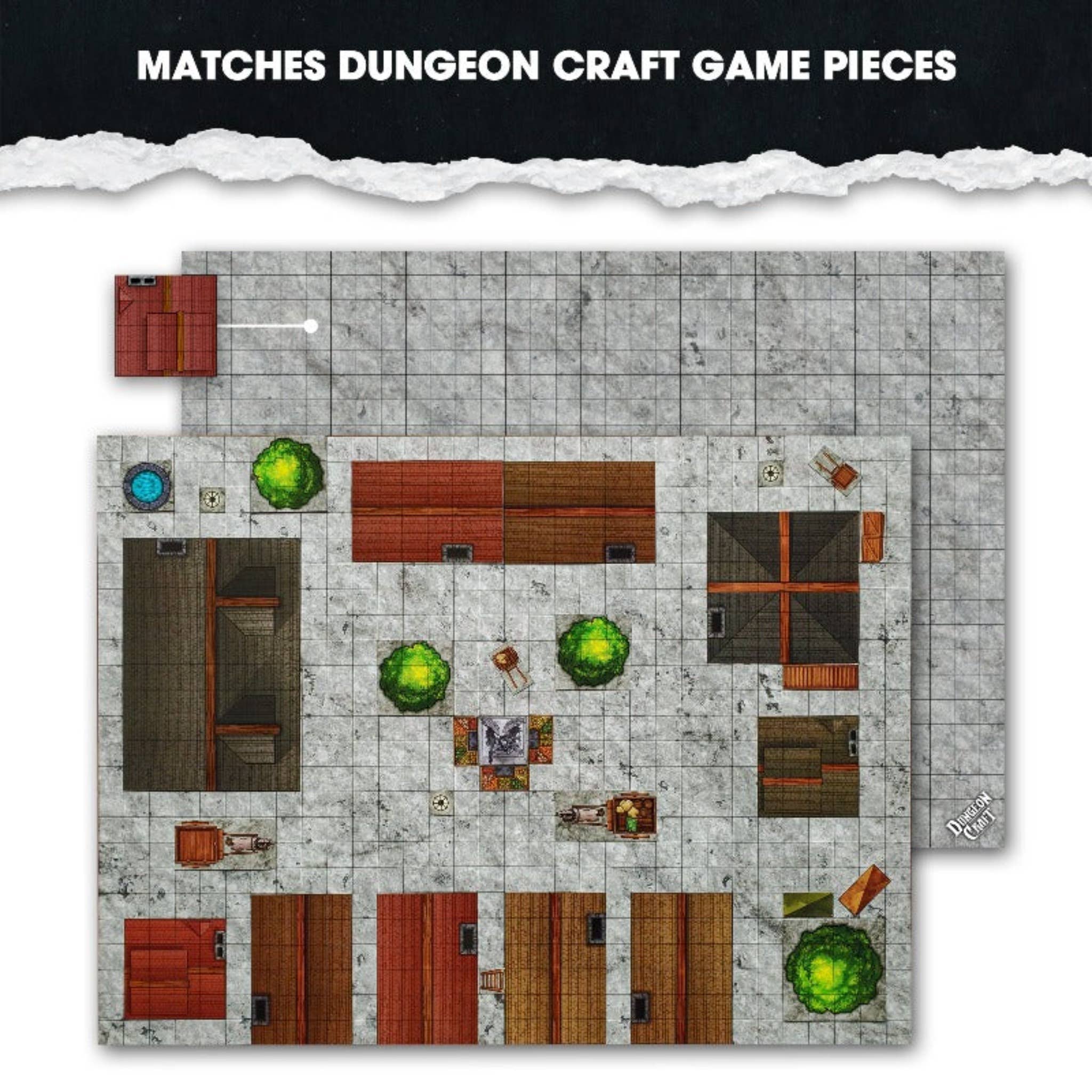 BattleMap – City Battle Map for DnD – House Rules Games