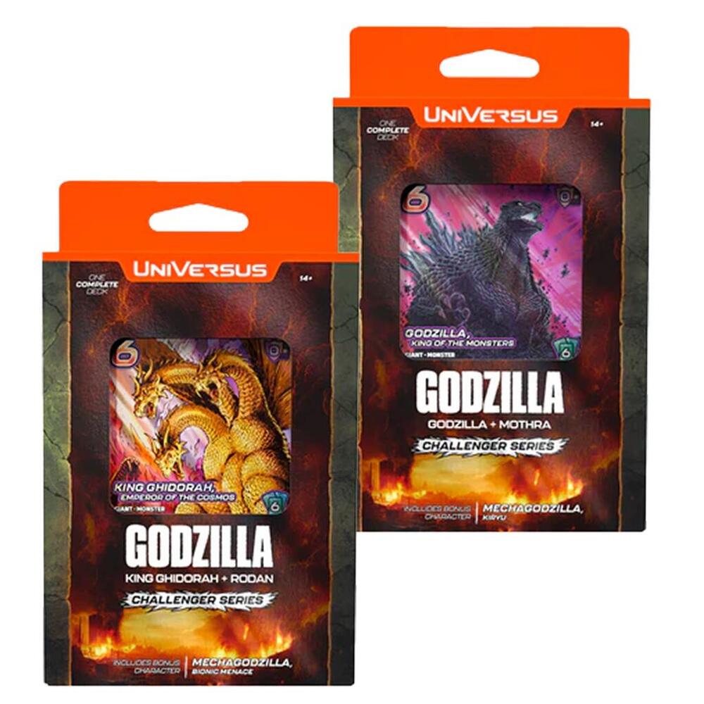 Godzilla Challenger Series Decks – House Rules Games
