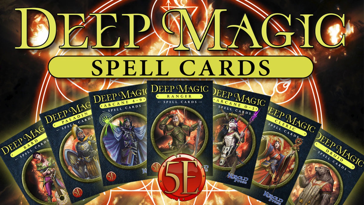 Deep Magic Spell Cards Variants – House Rules Games