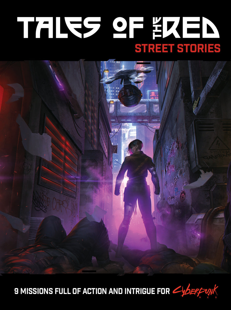 Cyberpunk Red RPG: Tales of the Red: Street Stories – House Rules Games